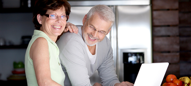 FAQs-couple and computer